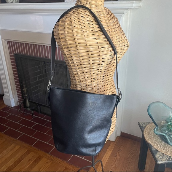 Coach | Bags | Coach Leather Black Bucket Style Purse | Poshmark